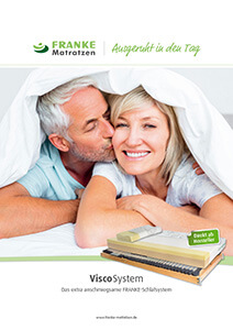 Prospekt Visco-Schlafsystem - Franke Matratzen